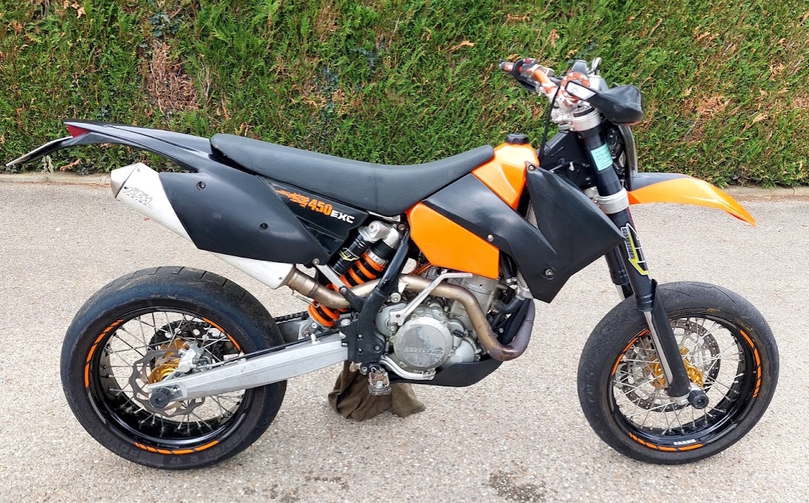 Transformation KTM 450 EXC