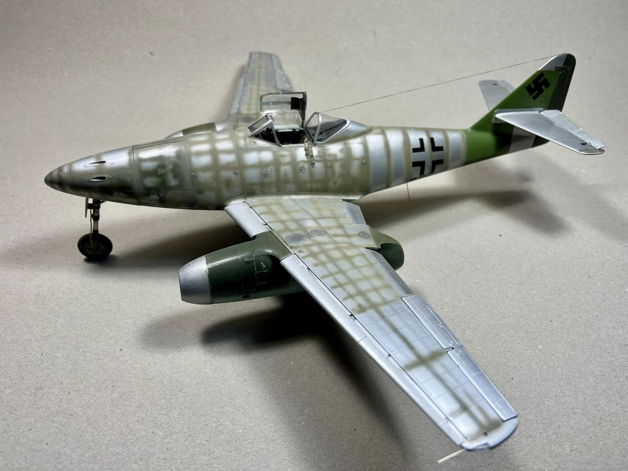 ME 262 trumpeter 1/32 - Ready for Inspection - Large Scale Planes