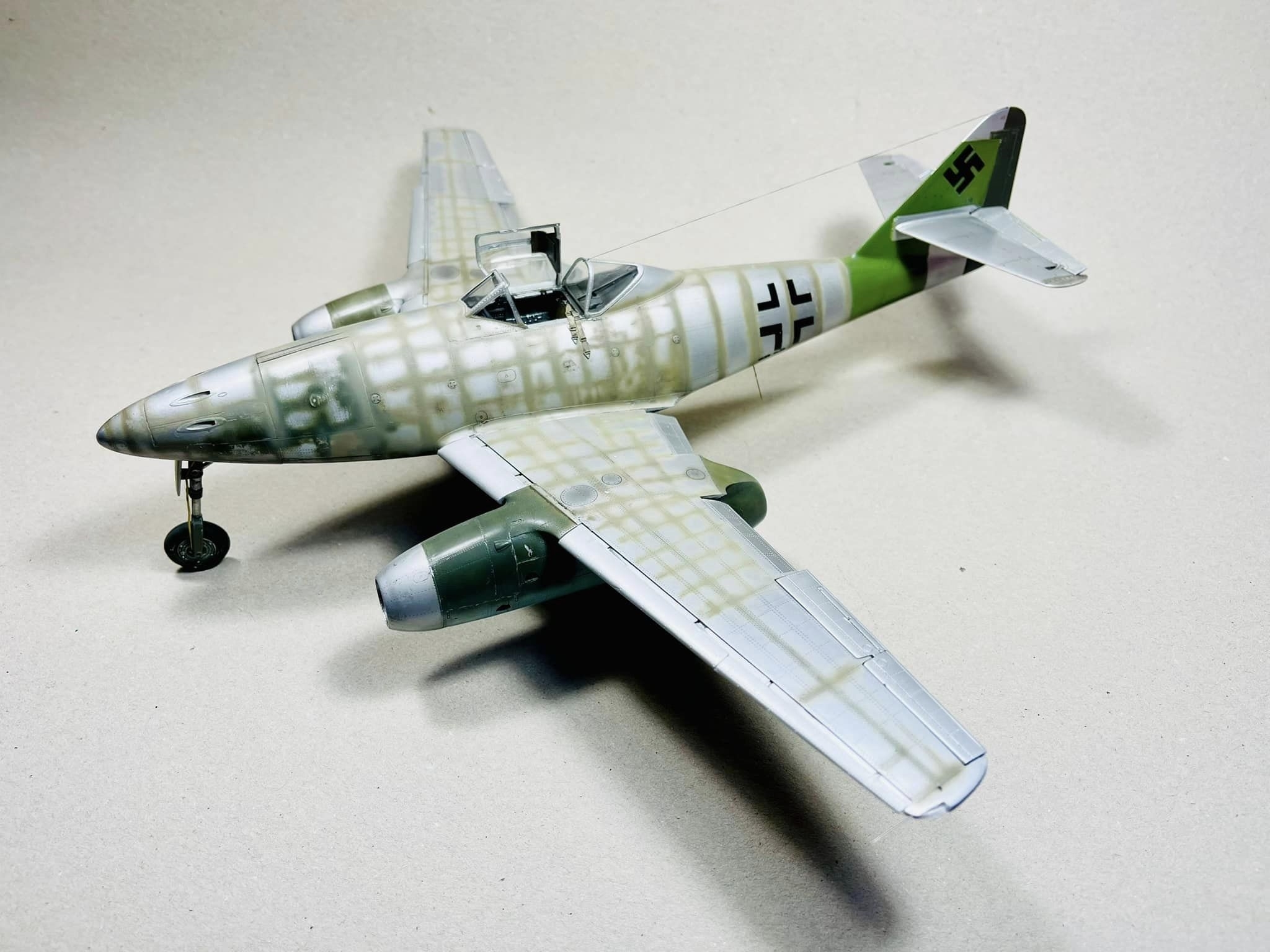 ME 262 trumpeter 1/32 - Ready for Inspection - Large Scale Planes