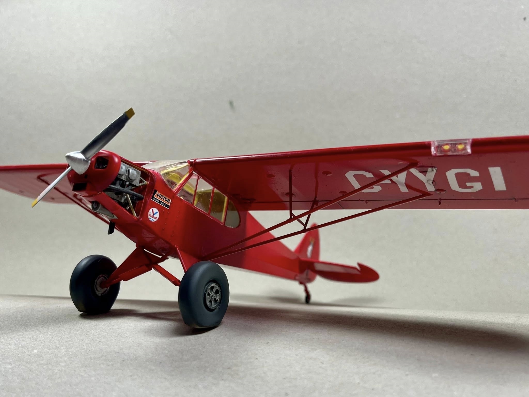 PIPER PA 18 REVELL 1/32 - Ready for Inspection - Large Scale Planes