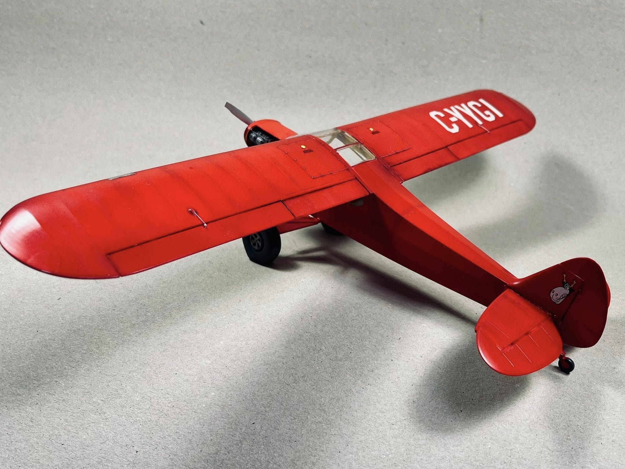 PIPER PA 18 REVELL 1/32 - Ready for Inspection - Large Scale Planes