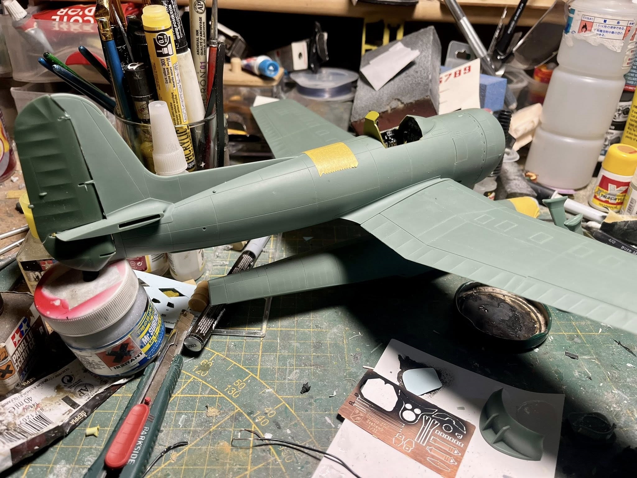 Curtiss SC-1 Seahawk 1/32 HALBERD MODEL FINI - Master194.com