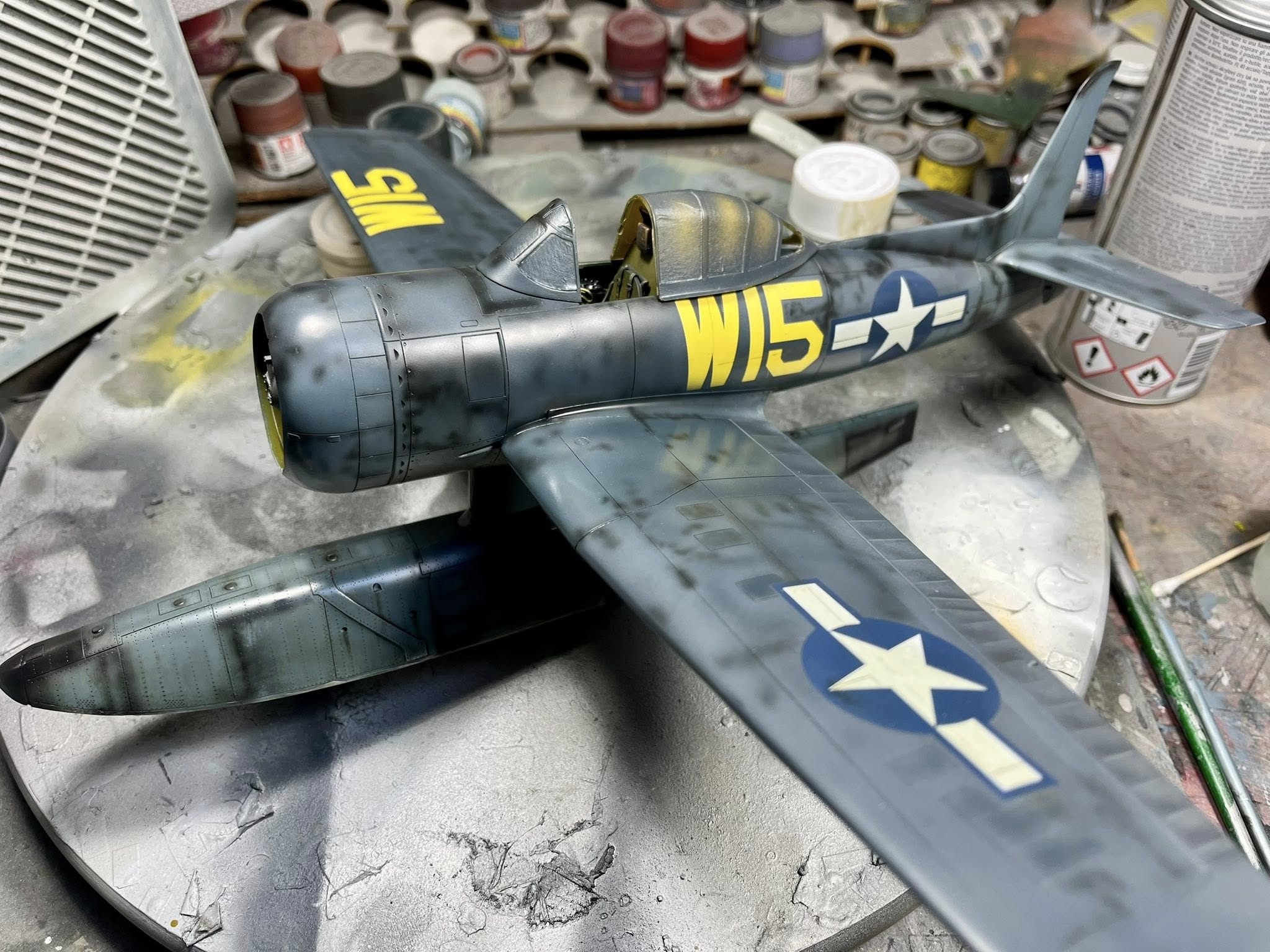 Curtiss SC-1 Seahawk 1/32 HALBERD MODEL FINI - Master194.com