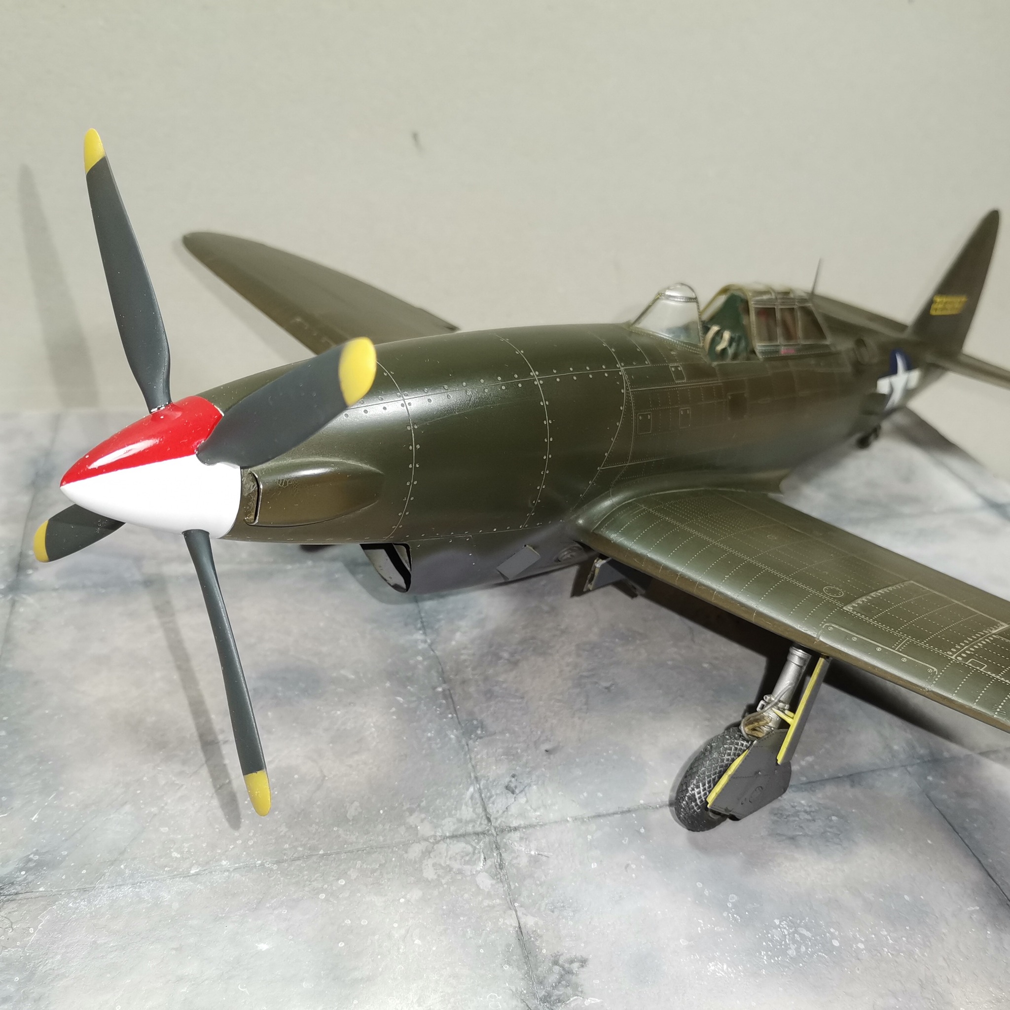 Curtiss SC-1 Seahawk 1/32 HALBERD MODEL FINI - Master194.com