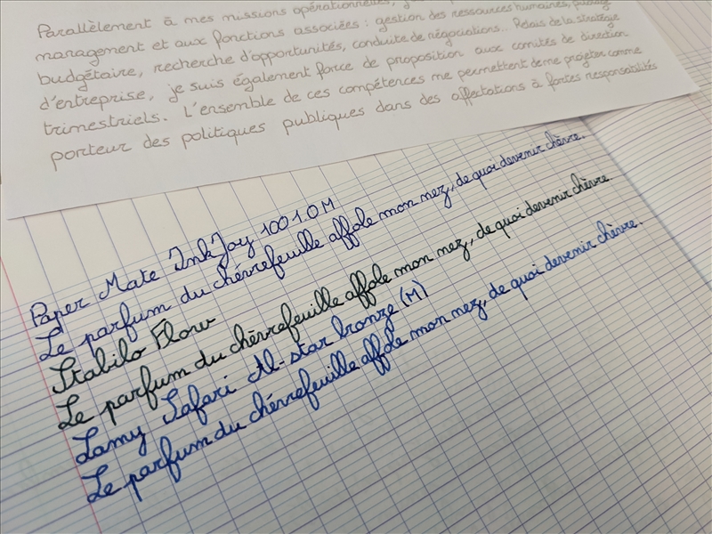 « Belle » écriture moins scolaire - www.stylo-plume.org