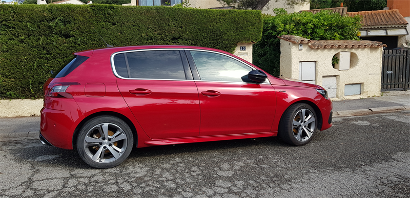Ma 308 GT Line 2018 EAT8 rouge ultimate | Forum Peugeot